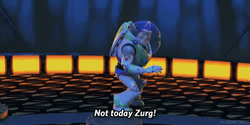 Emperor Zurg Buzz Lightyear Not Today GIF | GIFDB.com