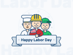 Employees Greeting Good Morning Happy Labor Day GIF | GIFDB.com