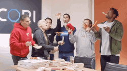 Employees Partying Funny Celebration GIF | GIFDB.com