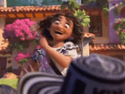 Encanto Mirabel Happy Marching GIF | GIFDB.com