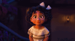 Encanto Young Mirabel Puppy Eyes GIF | GIFDB.com