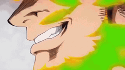 Endeavor Emitting Green Fire Hero Academia GIF | GIFDB.com