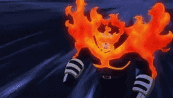 Endeavor Throwing Prominence Ball Attack GIF | GIFDB.com