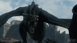 Enormous Dragon Meleys Approaching GIF | GIFDB.com