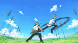 Epic Zoro Rehearsal Fight GIF | GIFDB.com