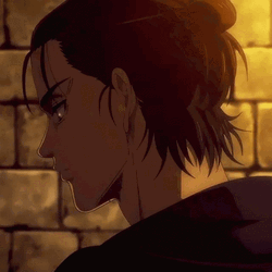 Eren Jaeger Anime Walking & Talking GIF | GIFDB.com