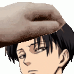 Eren Yeager Head Pats Meme GIF | GIFDB.com