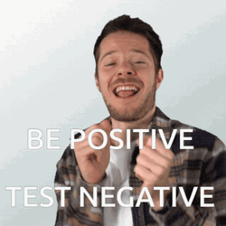 Erik Strom Be Positive Test Negative GIF | GIFDB.com