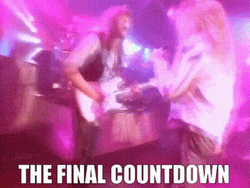 Europe 80s Music Final Countdown GIF | GIFDB.com