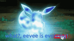 Evee Pokemon Evolution GIF | GIFDB.com