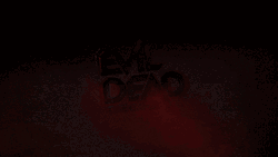 Evil Dead Red Text Logo GIF | GIFDB.com