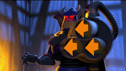 Evil Emperor Zurg Attack Loop GIF | GIFDB.com