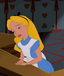 Alice In Wonderland Crying Gif
