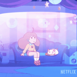 Excited Bee Cheering Bee And Puppycat GIF | GIFDB.com