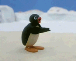 Excited Clap Pingu Penguin GIF | GIFDB.com
