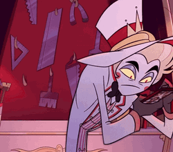 Excited Lucifer Hazbin Hotel GIF | GIFDB.com