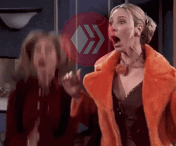 Two Girls Jumping Out Of Excitement GIF | GIFDB.com