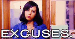 Aubrey Plaza I'm Tired Of Excuses GIF | GIFDB.com