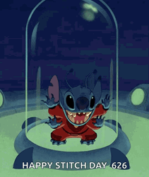 Experiment 626 Happy Stitch Day GIF | GIFDB.com
