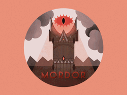 Eye Of Sauron Mordor Observation Fan Made GIF | GIFDB.com