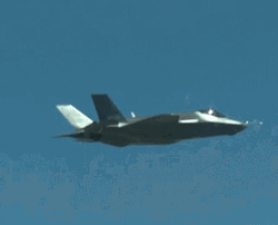 F-35a Stealth Jet Spin GIF | GIFDB.com