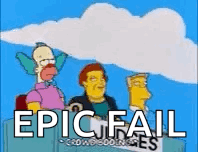 Failure The Simpsons Zero Scores GIF | GIFDB.com