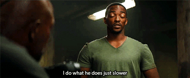 Falcon Do What He Does Just Slower GIF | GIFDB.com