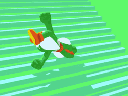 Falling Nintendo Yoshi Dead GIF | GIFDB.com