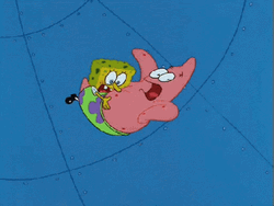 Falling Spongebob Patrick Star GIF | GIFDB.com