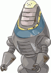 Fallout Megaton Cute Art GIF | GIFDB.com