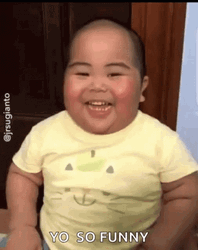 Famous Cute Chubby Kid So Funny Laughing GIF | GIFDB.com