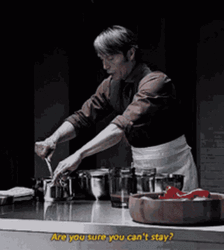 Famous Hannibal Mads Cooking Scene GIF | GIFDB.com