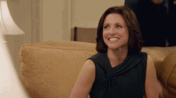 Famous Veep Selina Meyer Laughing GIF | GIFDB.com