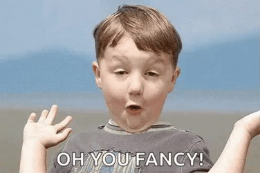Cute Funny Boy Oh You Fancy Reaction GIF | GIFDB.com