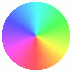 Fast Spinning Coloring Wheel GIF | GIFDB.com