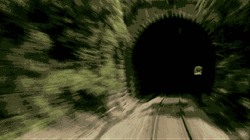 Fast Track Train Tunnel Loop GIF | GIFDB.com