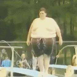 Fat Guy Makes Tsunami GIF | GIFDB.com