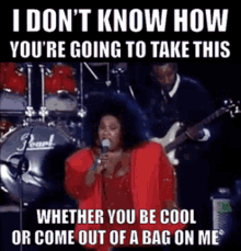 Fat Lady Singing I Don't Know Shirley Brown GIF | GIFDB.com