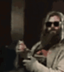 Fat Thor Chill Eating GIF | GIFDB.com
