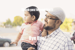 Father And Son Bye Bye GIF | GIFDB.com