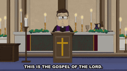 Father Maxi Preaching In Church South Park GIF | GIFDB.com