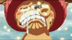 Feeling Blue One Piece Chopper Sad Crying GIF | GIFDB.com