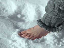 Feet Hurt Need Snow Therapy GIF | GIFDB.com