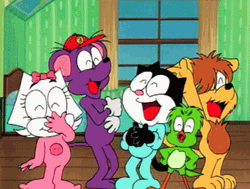 Felix The Cat Characters Laughing GIF | GIFDB.com