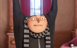 Felonious Gru Shocked Despicable Me GIF | GIFDB.com