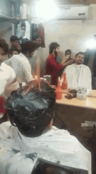 Fiery Style Haircut GIF | GIFDB.com