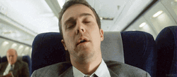 Fight Club The Narrator Waking Up GIF | GIFDB.com