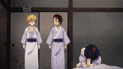 Fighting Demon Slayer Inosuke GIF | GIFDB.com
