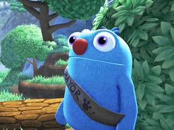 Filbo Animated Bird Disappear GIF | GIFDB.com