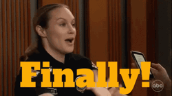 Finally Maya Bishop Excited GIF | GIFDB.com